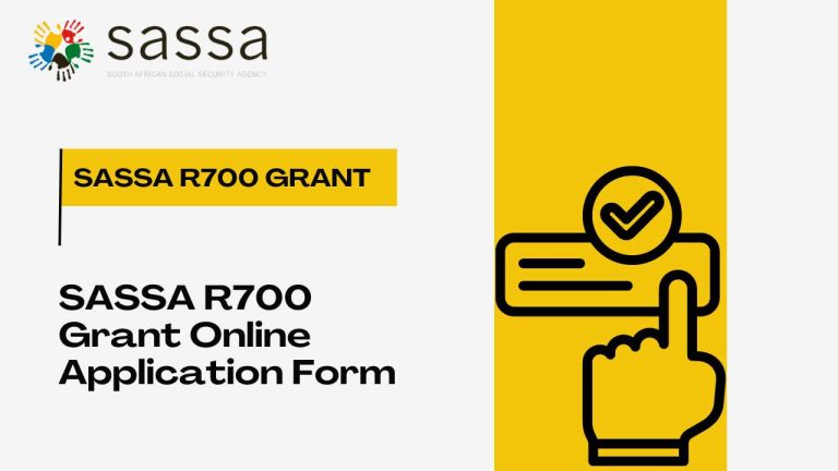 How To Apply For The Sassa R700 Grant Online Application Form Sassa